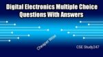 Digital Electronics Multiple Choice Question With Answer ⋆ CSE Study247
