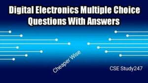 Digital Electronics Multiple Choice Question With Answer ⋆ CSE Study247