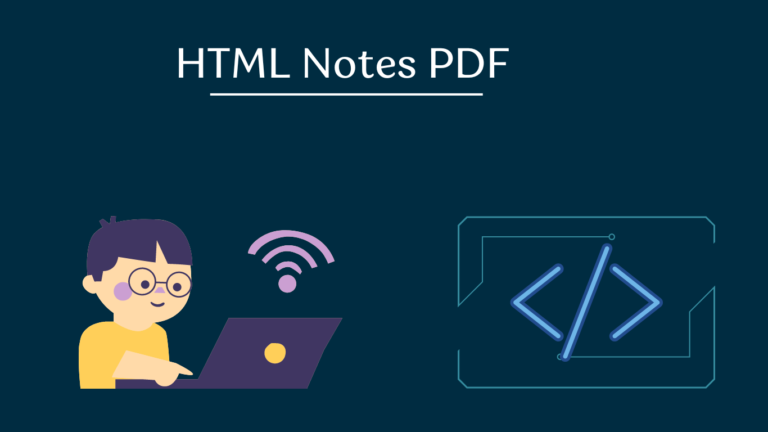 Download HTML Notes PDF ⋆ csestudy247
