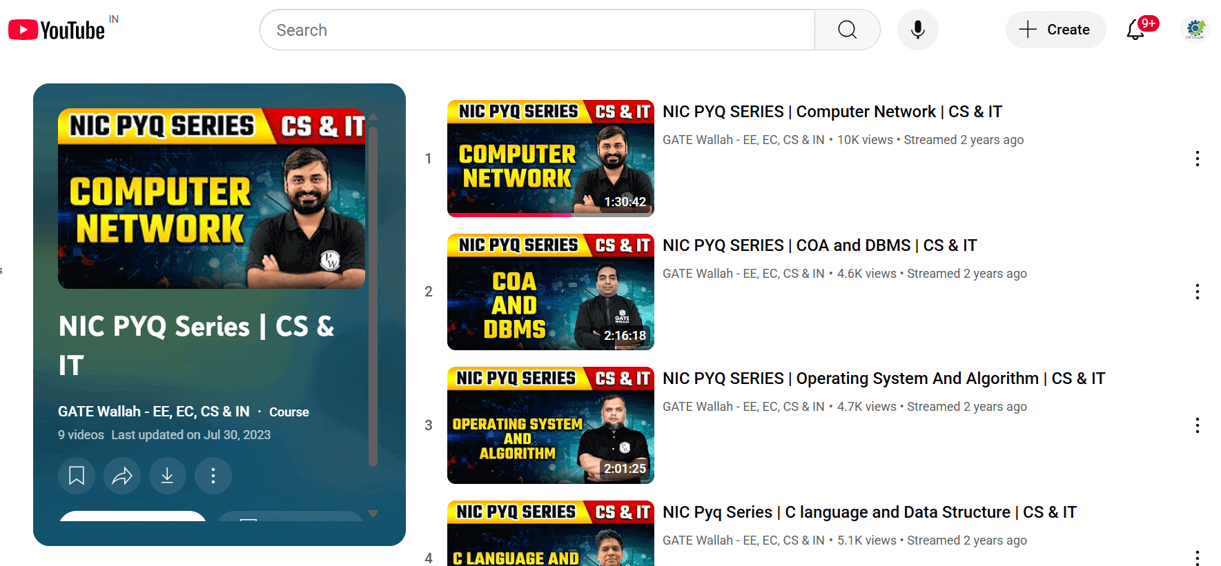 PW NIC PYQ Series CS & IT – Free Solved PDF Download ⋆ csestudy247